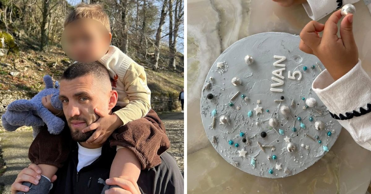 Sin Matea i Izabel Kovačić proslavio 5. rođendan, nogometaš pokazao ...