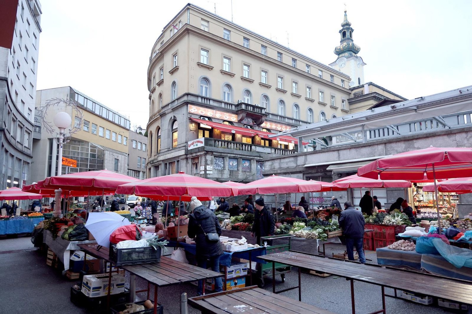 Prodavači s Dolca više nisu na Europskom trgu, evo gdje ih od danas ...