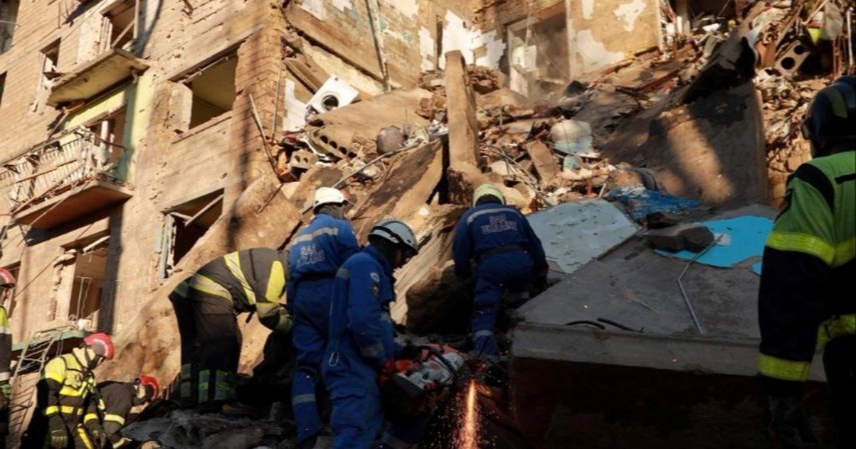 Rusi dronovima napali Kijev, izbili požari. Ubijeno petero ljudi - Index.hr