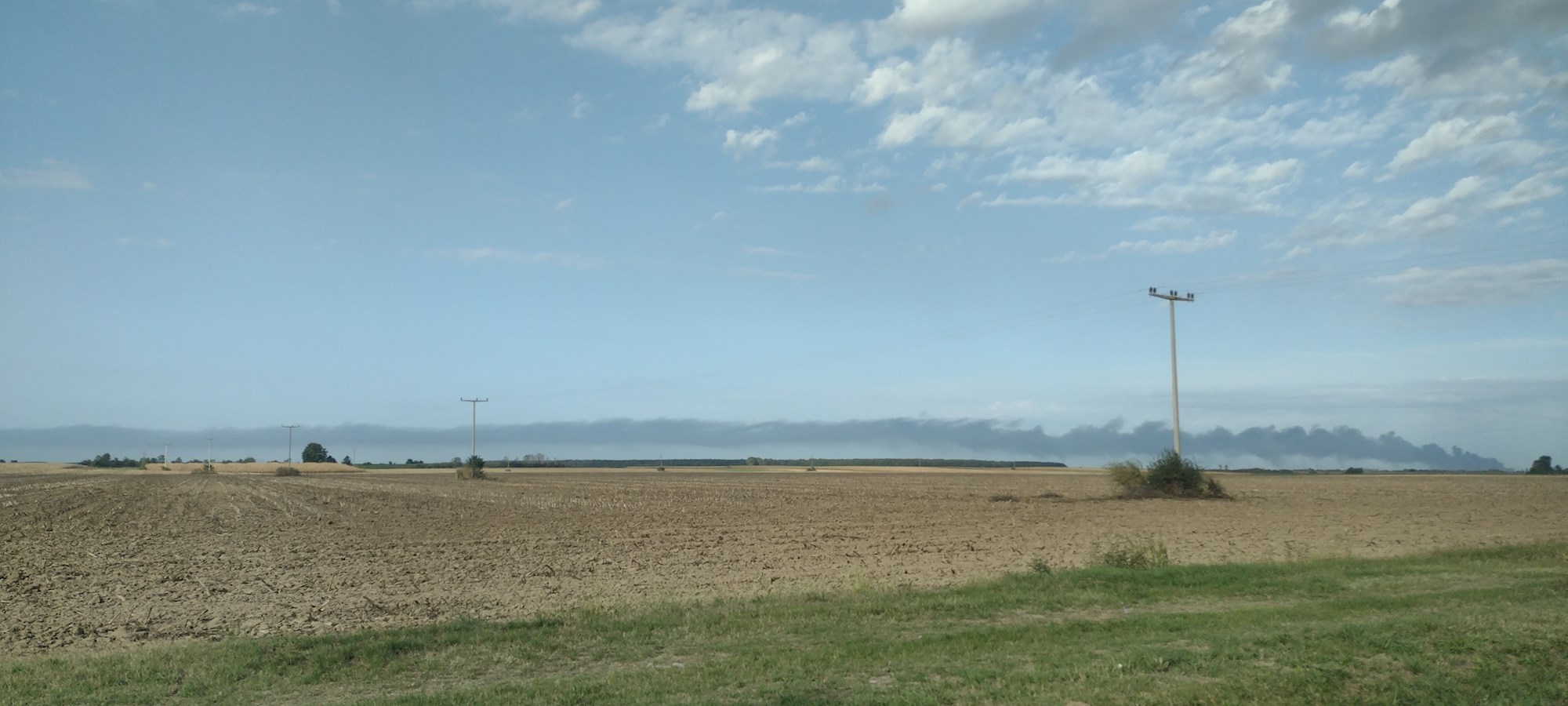 FOTO Dim iz Osijeka vidi se iz Đakova, Vinkovaca, Vukovara... - Index.hr