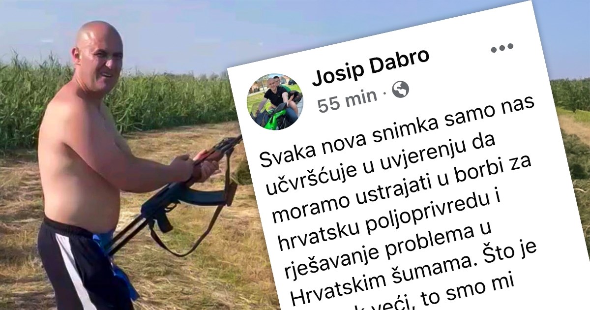 Dabro se oglasio o novoj snimci s kalašnjikovom - Index.hr