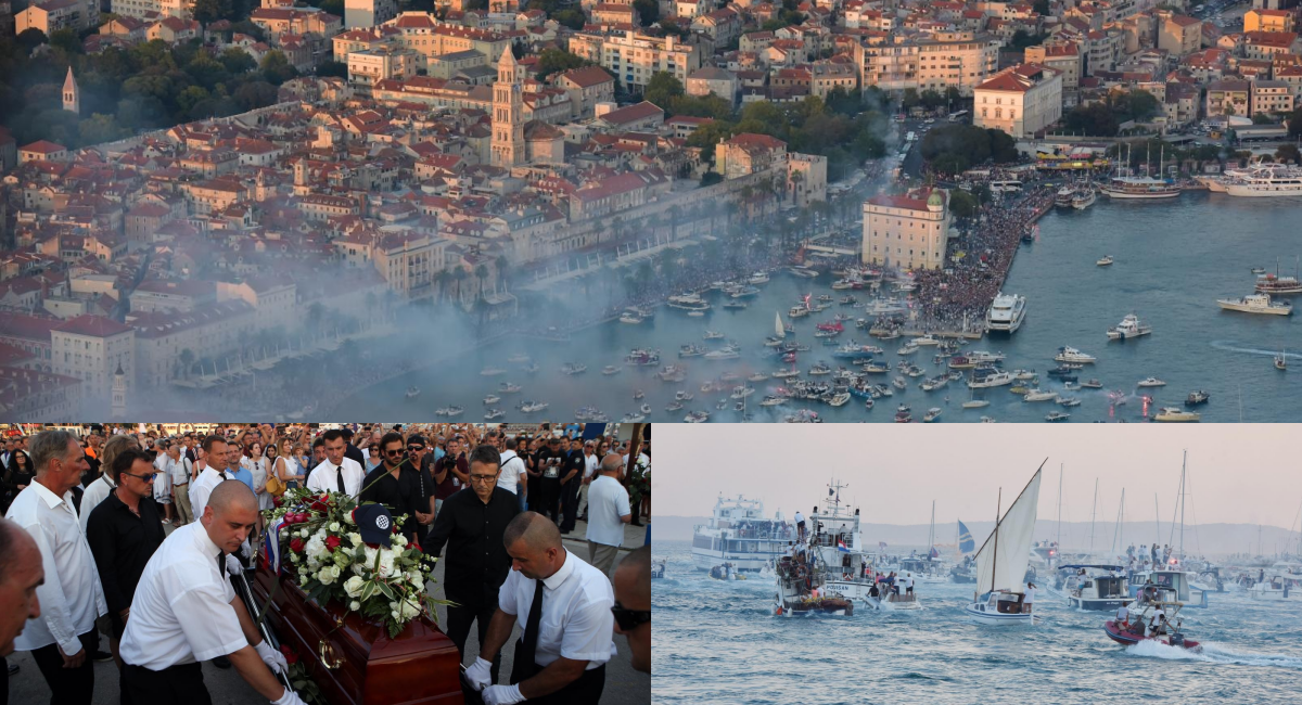 Na današnji dan prošle godine cijeli je Split bio na Rivi i plakao za ...