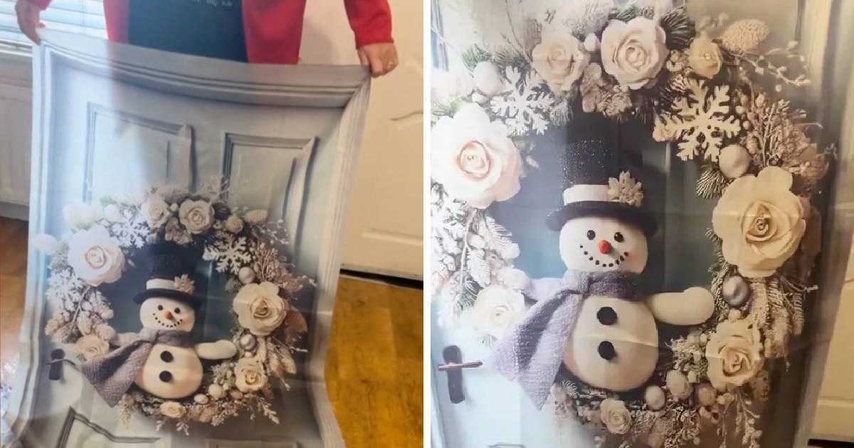 Naručila božićni vijenac s Temua pa se iznenadila kad je otvorila paket ...