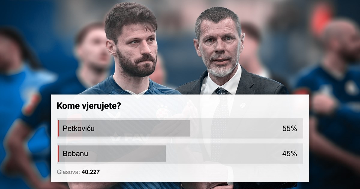 Pitali smo vas kome vjerujete, Petkoviću ili Bobanu. Ovo su rezultati ...
