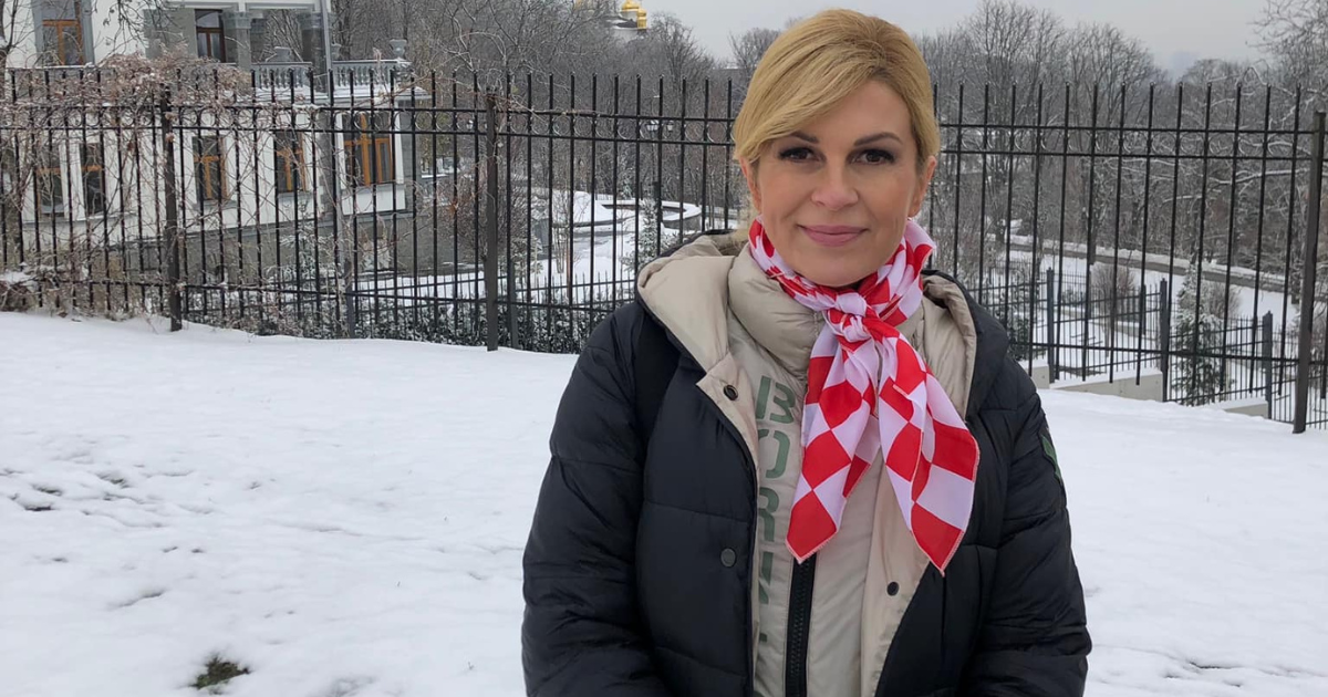 Kolinda ponovo navija: Jedno srce. Jedan san. Idemo do kraja, Vatreni ...