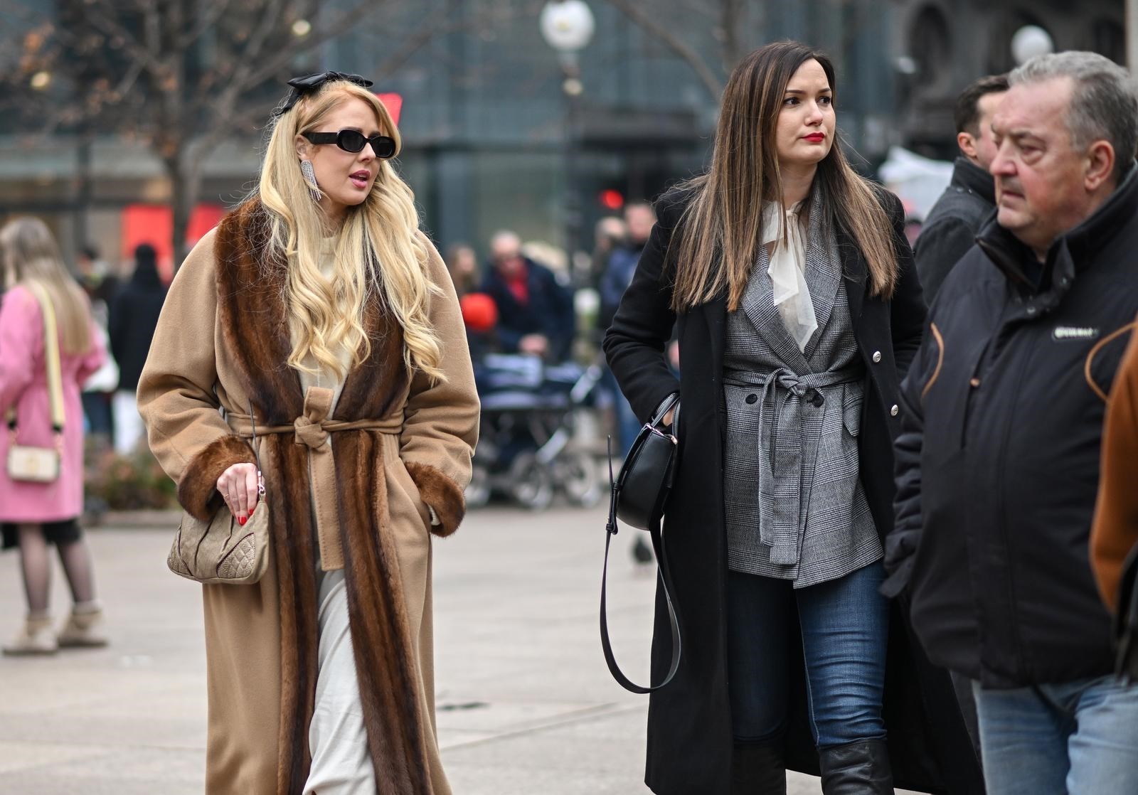 Maja Lena Lopatny na Badnjak snimljena u centru Zagreba - Index.hr