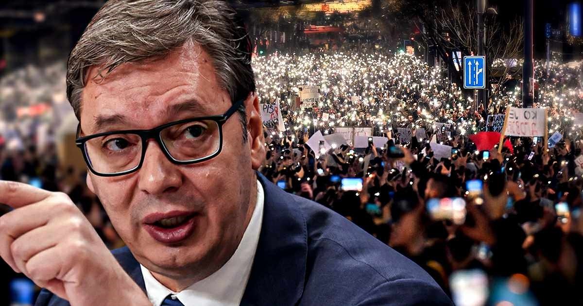 Vučić: Ne razumijem novo doba. Mi bismo studente iz Zagreba najurili ...