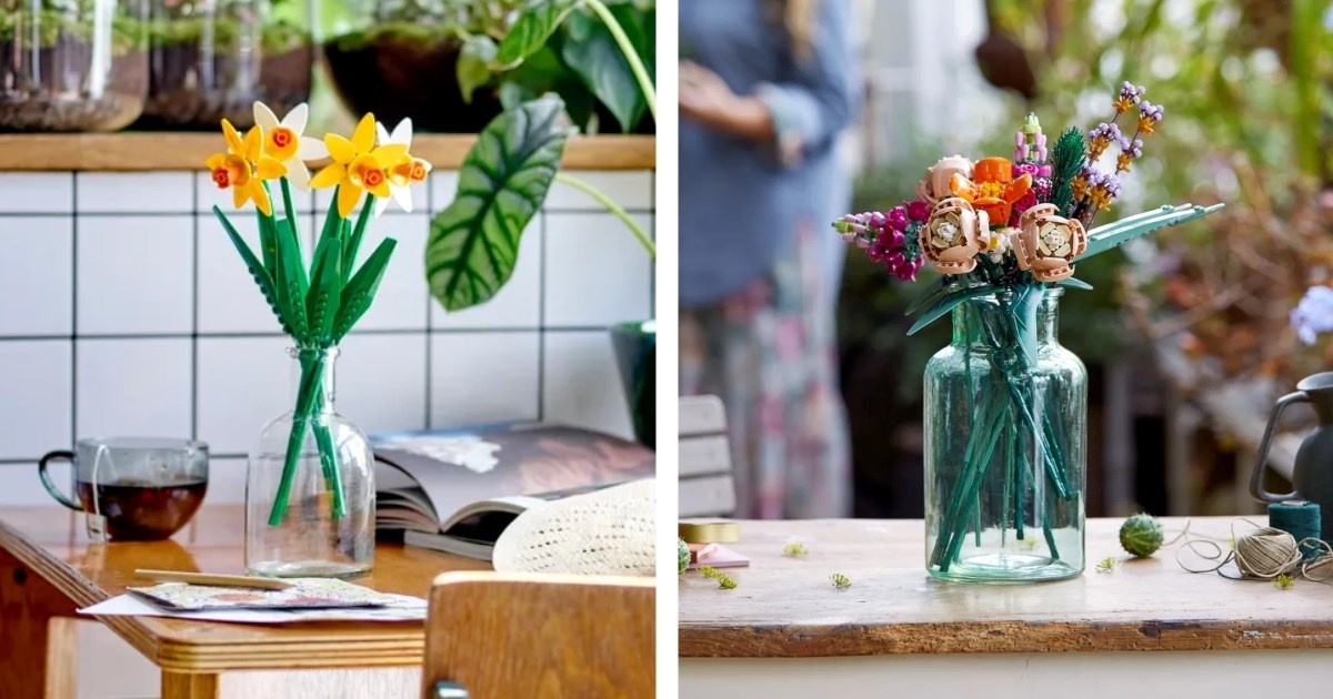 LEGO ima nove predivne biljke za koje ne morate brinuti da će uvenuti ...