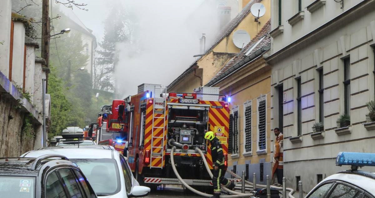 VIDEO Izbio požar u centru Zagreba, vatrogasci spasili staricu (85 ...