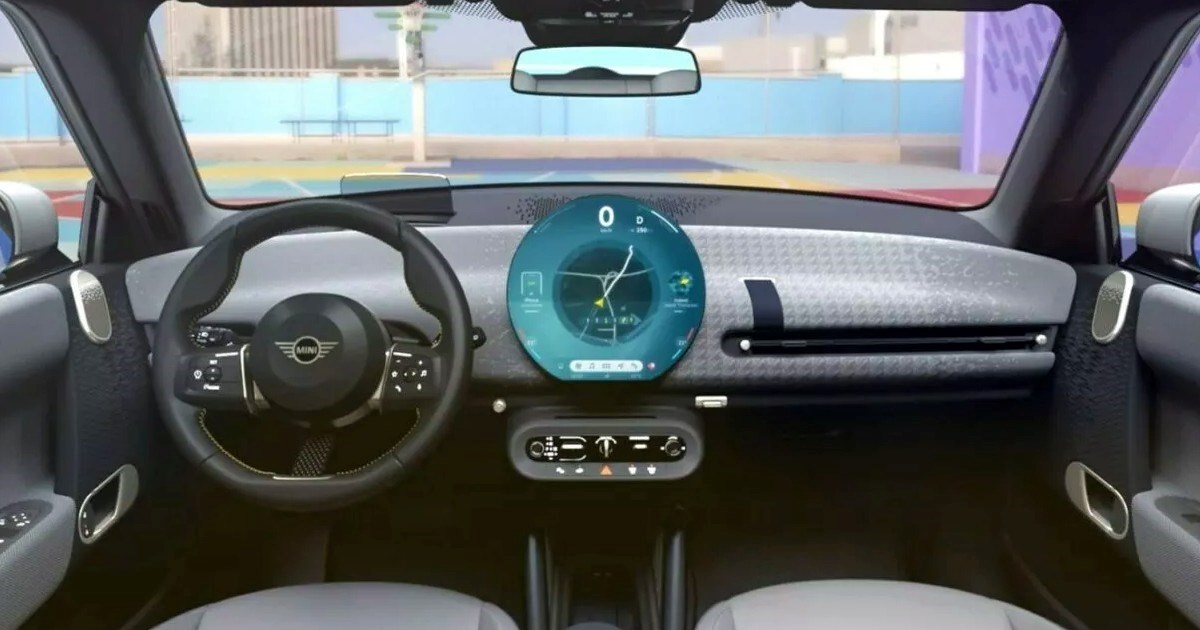 Mini je otkrio interijer novog modela s minimalističkim dizajnom i ...