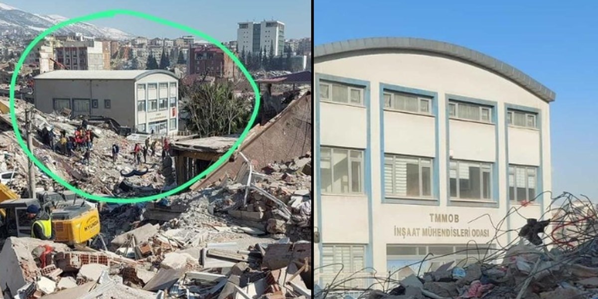 Širi se slika netaknute zgrade usred ruševina u Turskoj. "Pripada ...