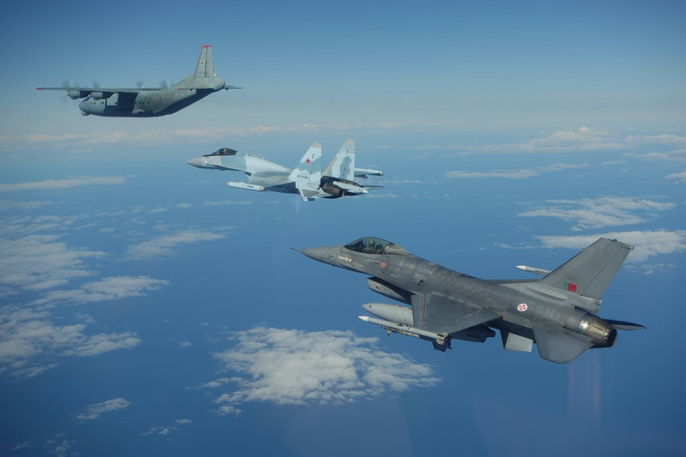 Portugalski F-16 presreli ruske avione iznad Baltičkog mora, pogledajte ...