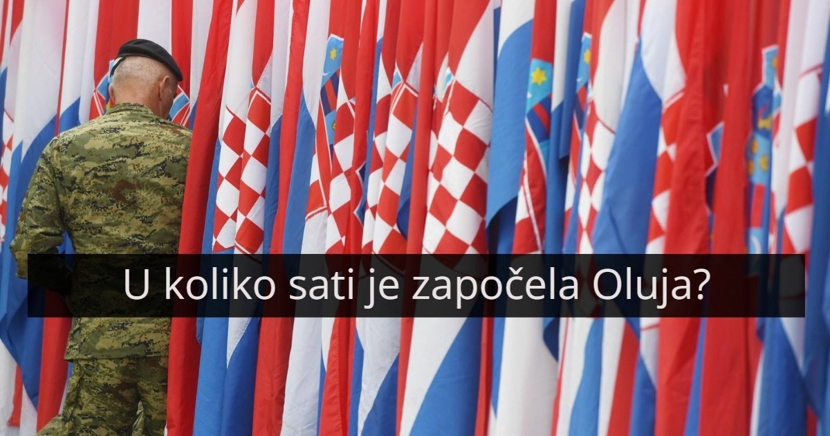 KVIZ Hrvati danas slave Dan pobjede. Da vidimo koliko znate o ovom prazniku - Index.hr