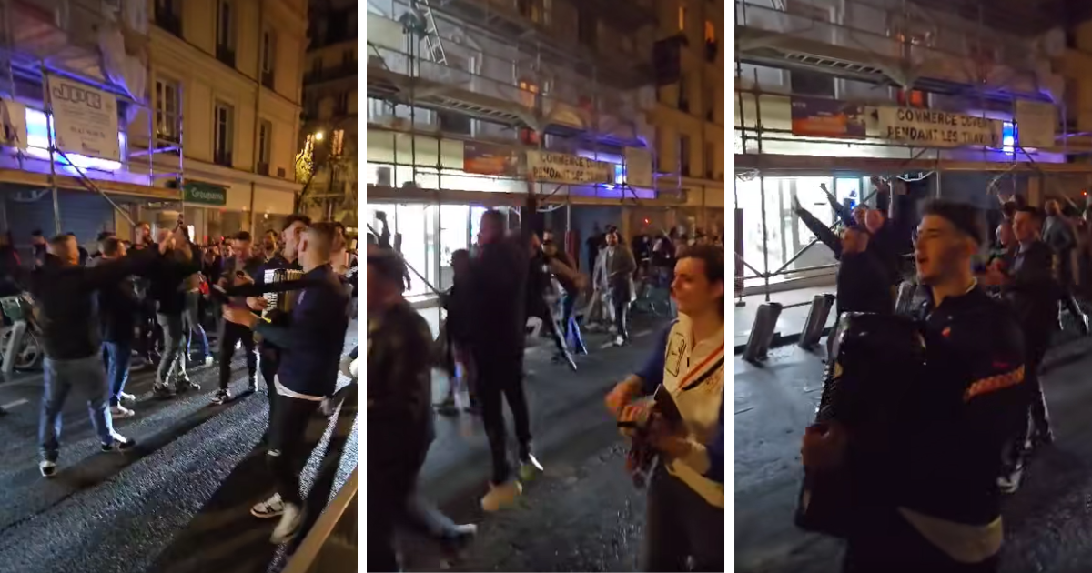 VIDEO Navijači u Parizu pjevaju Majko stara, tamburaši rasplesali ulice ...