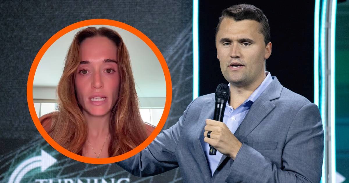 Rugala se ubijenom Charlieju Kirku, sada tvrdi da joj je život zbog ...