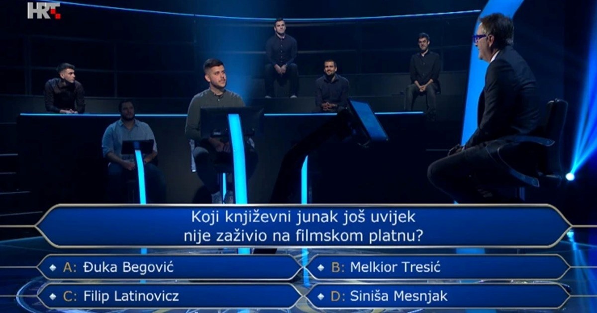 Ovo pitanje nisu znali ni natjecatelj ni znalci, točan odgovor ...