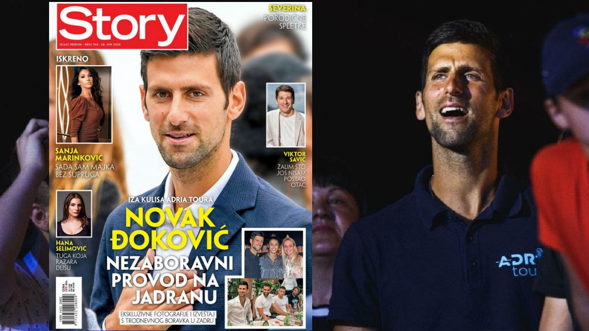 Naslovnica srpskog magazina o Đokoviću u Zadru sad baš izgleda pogrešno ...