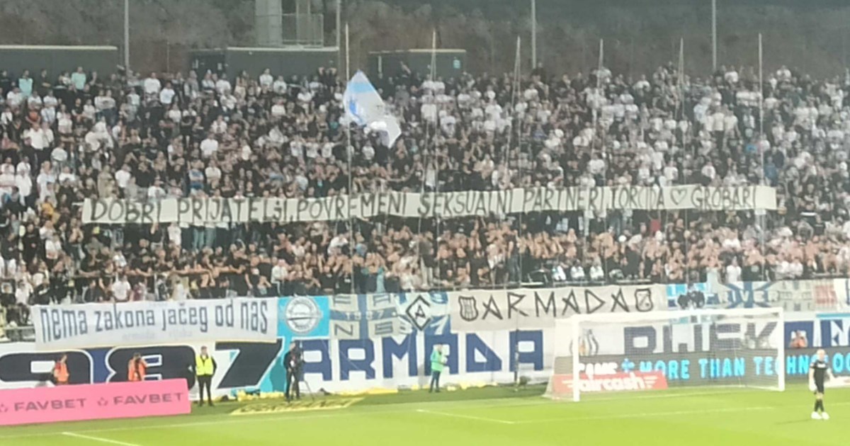 Armada uzvratila Torcidi za transparent s derbija. Spojili ih s ...