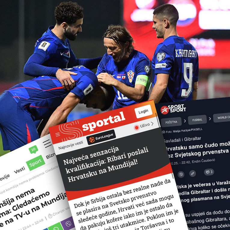 Srpski mediji: Kod komšija nema problema. Na SP-u ćemo gledati Hrvatsku - Index.hr