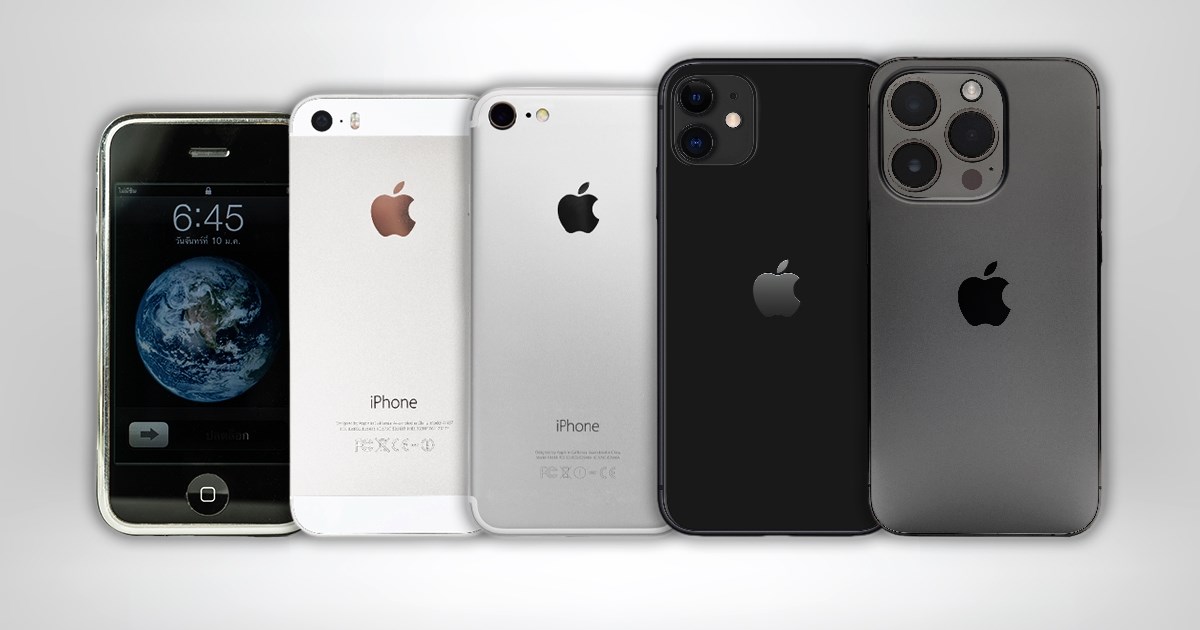 Pogledajte kako se iPhone razvijao od 2007. godine do danas. Koji vam ...