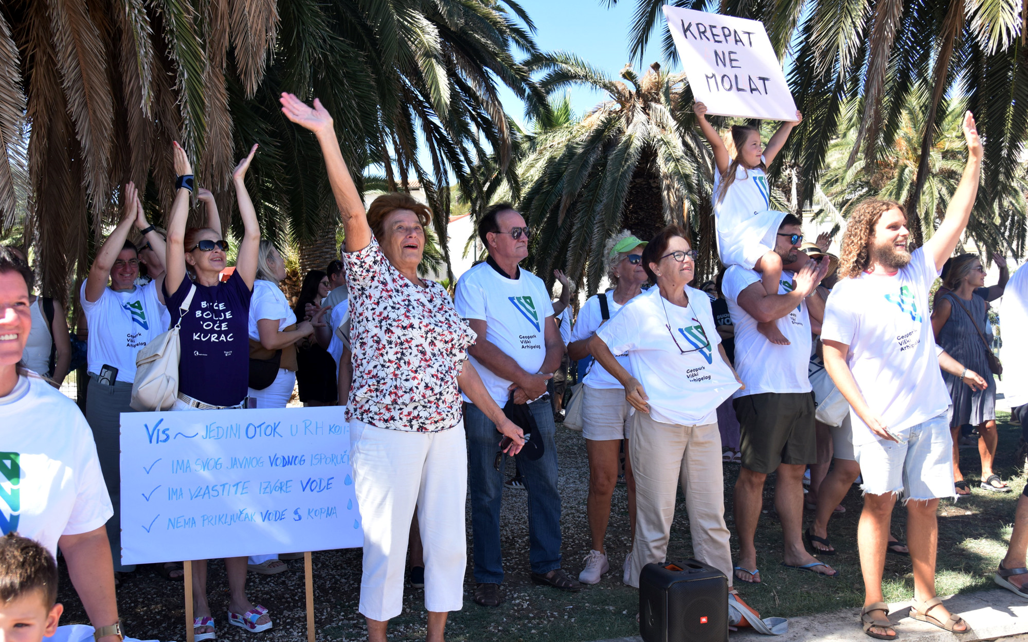 FOTO Na Visu prosvjedovali zbog ukidanja Vodovoda i pripajanja Vodovodu ...