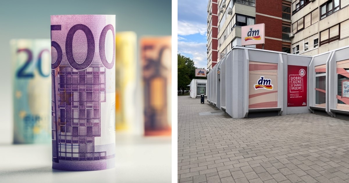 dm trgovine primaju novčanice od 200 i 500 eura - Index.hr