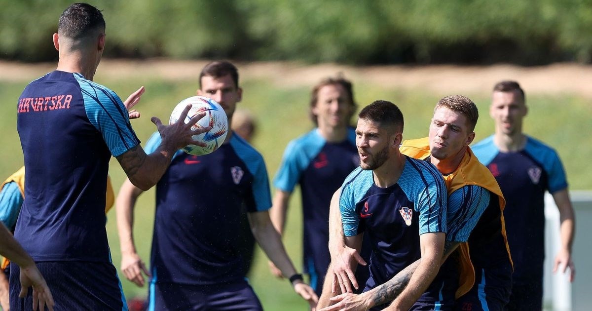 VIDEO Neobična igra na posljednjem treningu Hrvatske uoči Maroka - Index.hr