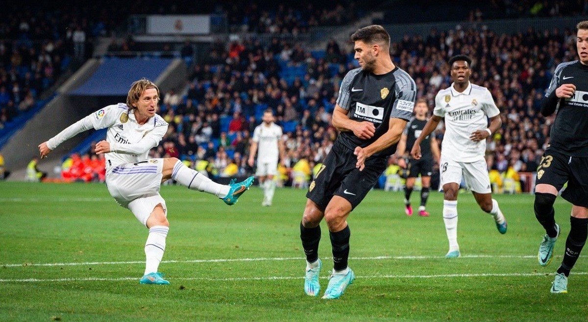Modrić je zabio samo jedan gol 2023. Real ga je uvrstio u Top 10 godine ...
