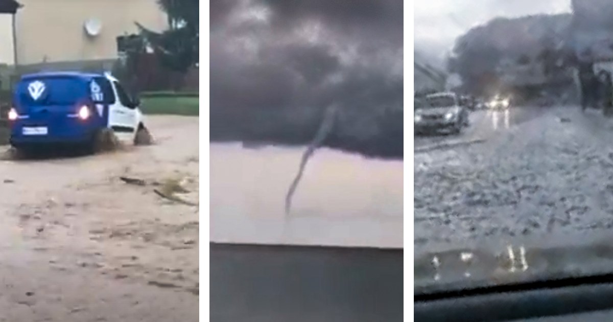 Nevrijeme poharalo Hrvatsku, u Slavoniji poplavile kuće, na moru ...