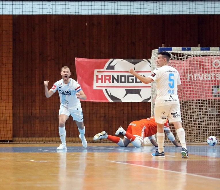 Rijeka svladala Futsal Dinamo u derbiju SHMNL-a. Briljirao Suton s pet ...