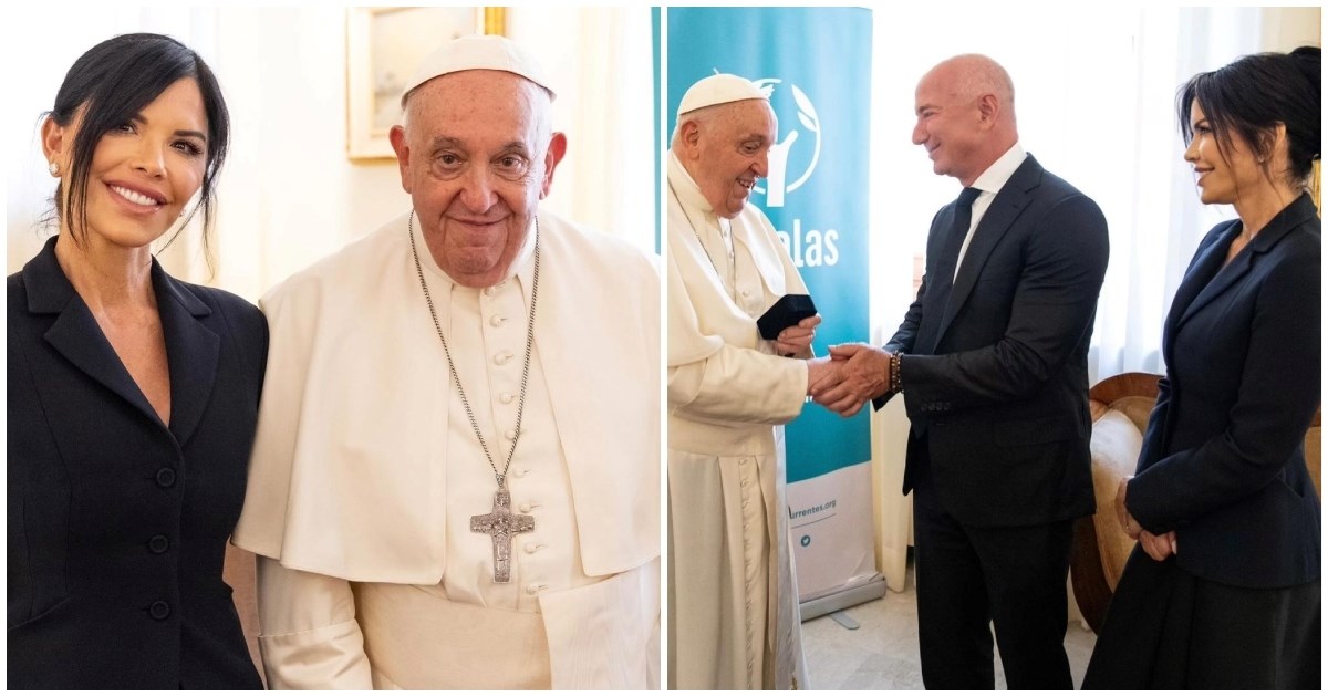 Jeff Bezos i njegova zaručnica stigli u goste papi Franji, evo o čemu ...