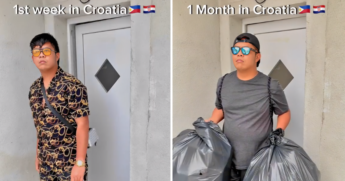 Filipinac koji se doselio u Hrvatsku pokazao kako mu sada izgleda život ...