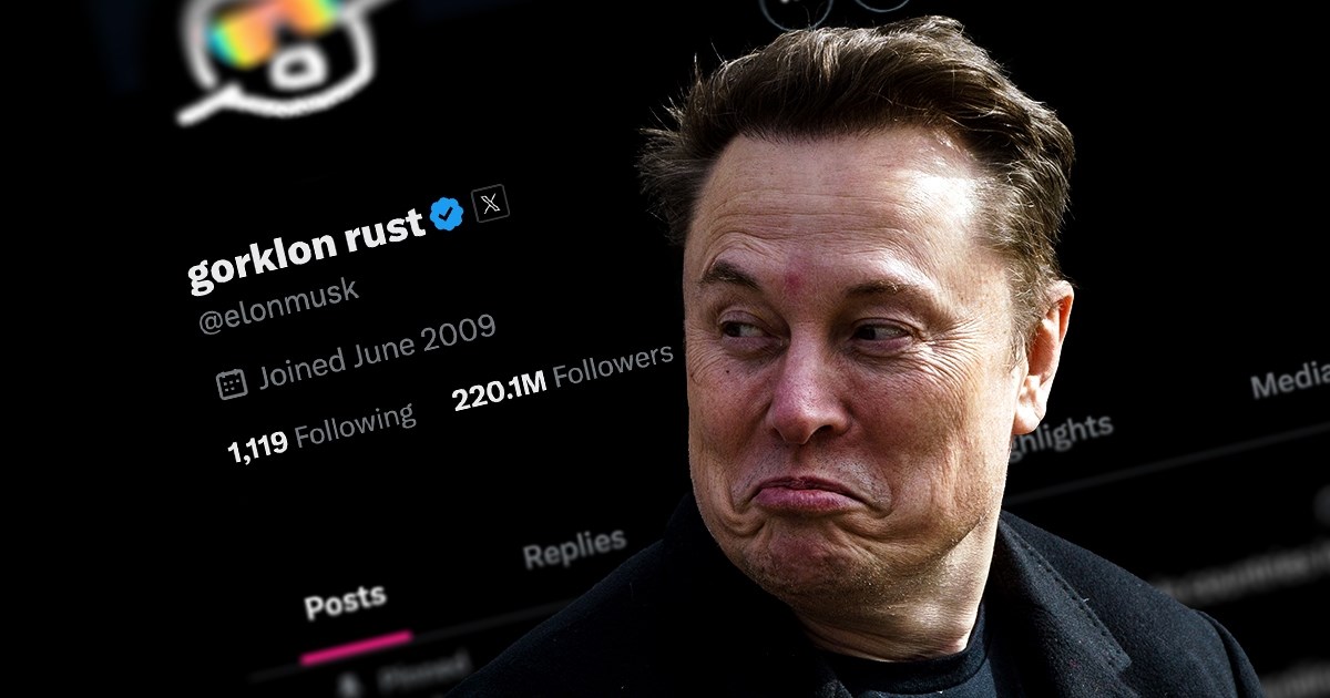 Elon Musk se odsad na X-u zove Gorklon Rust. Što to ime znači? - Index.hr