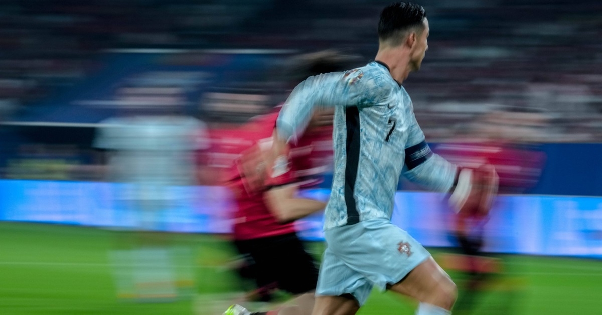 Ronaldo (39) je istrčao svoj najbrži sprint na Europskim prvenstvima ...