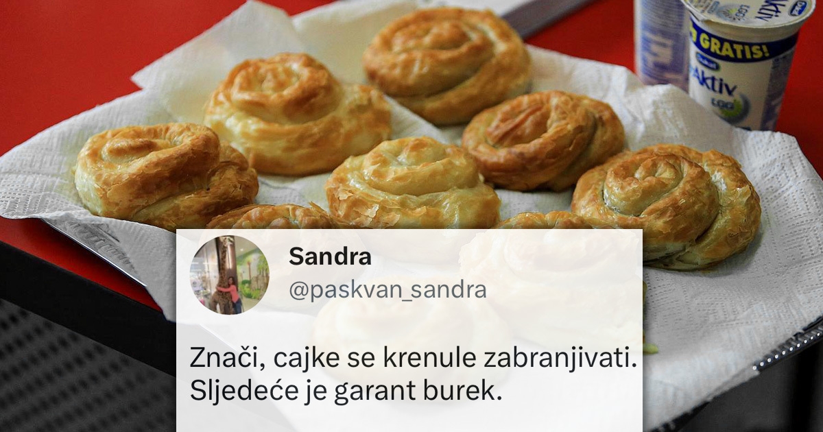 Hrvati se šale sa zabranom cajki: "Sljedeći na redu je burek" - Index.hr