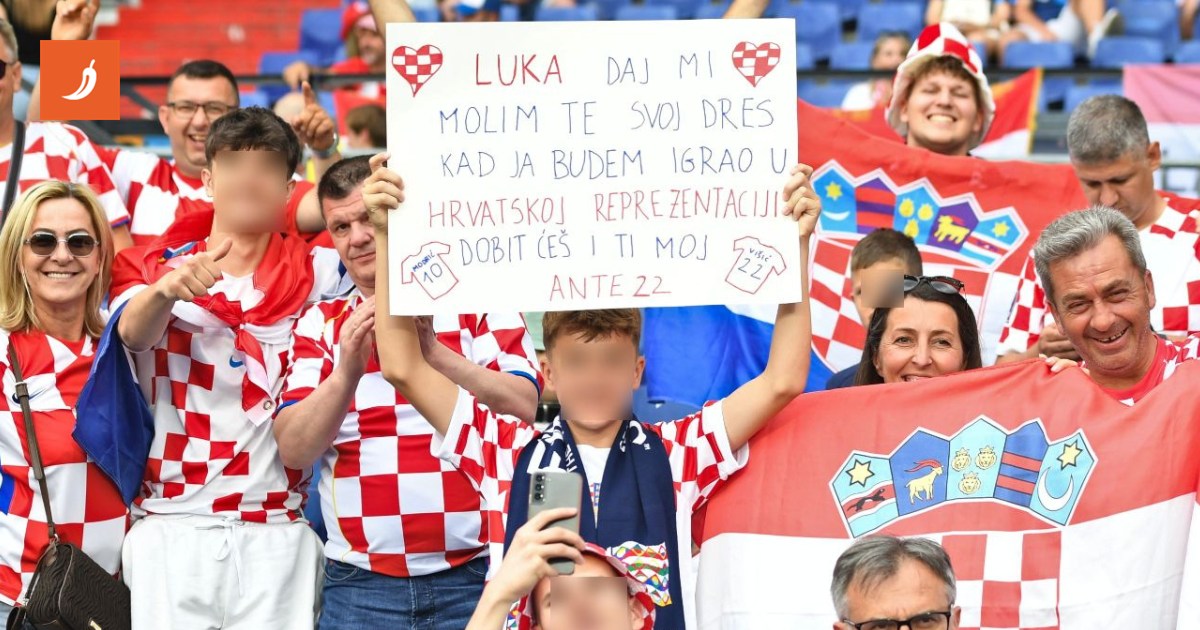 Dječak Ante poslao poruku Modriću: Luka, daj mi svoj dres, dobit ćeš i ... Dječak Ante poslao poruku Modriću: Luka, daj mi svoj dres, dobit ćeš i ...