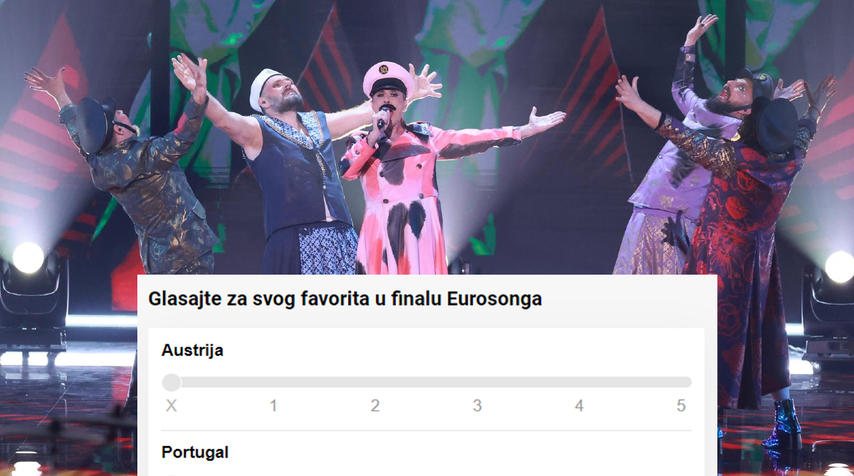 ANKETA Glasajte za najbolji nastup u finalu Eurosonga - Index.hr