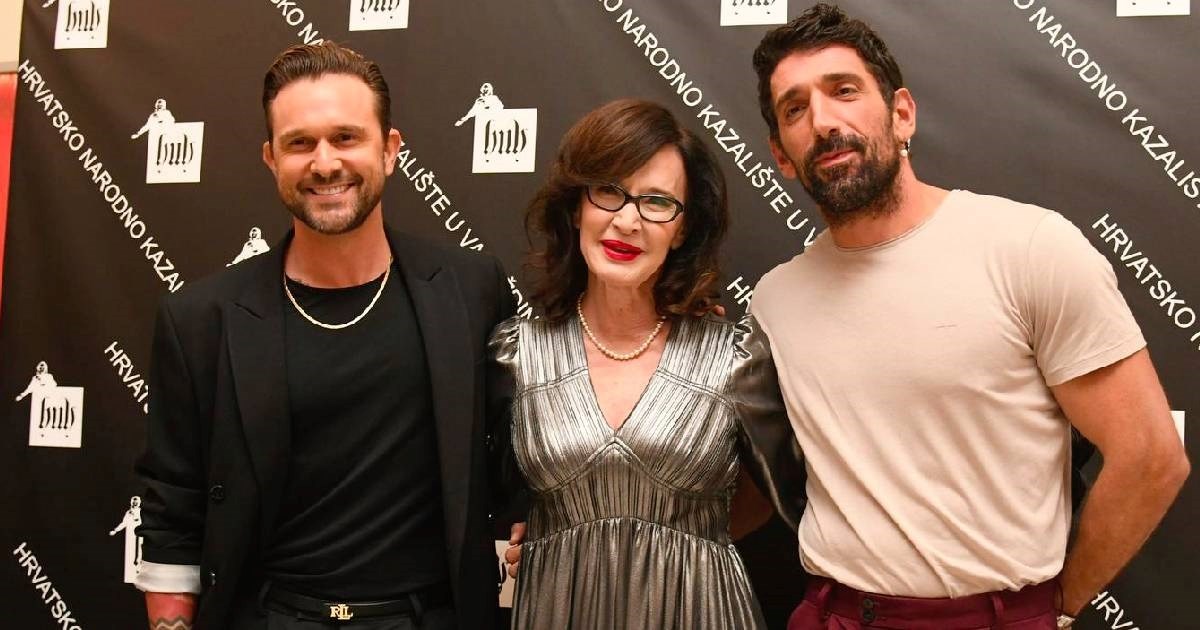 Luka Nižetić i Slavko Sobin na premijeri u Varaždinu pozirali sa Senkom ...