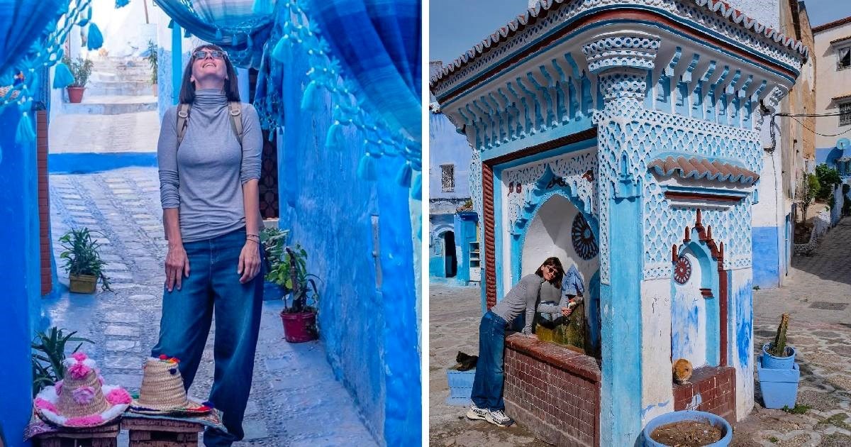 Ivana Paradžiković posjetila Plavi grad u Maroku: "Naporno je živjeti u ...