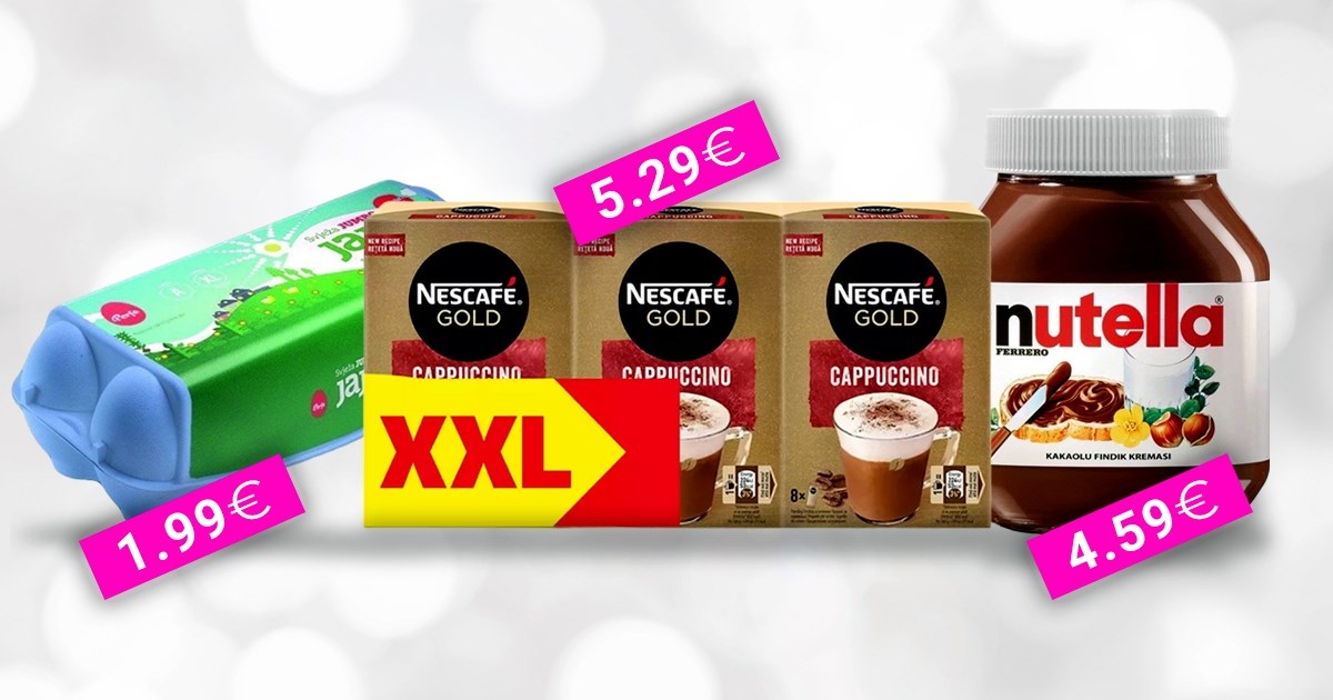 Index šoping-lista: Našli smo XXL pakiranja hrane, kave i slatkiša po ...