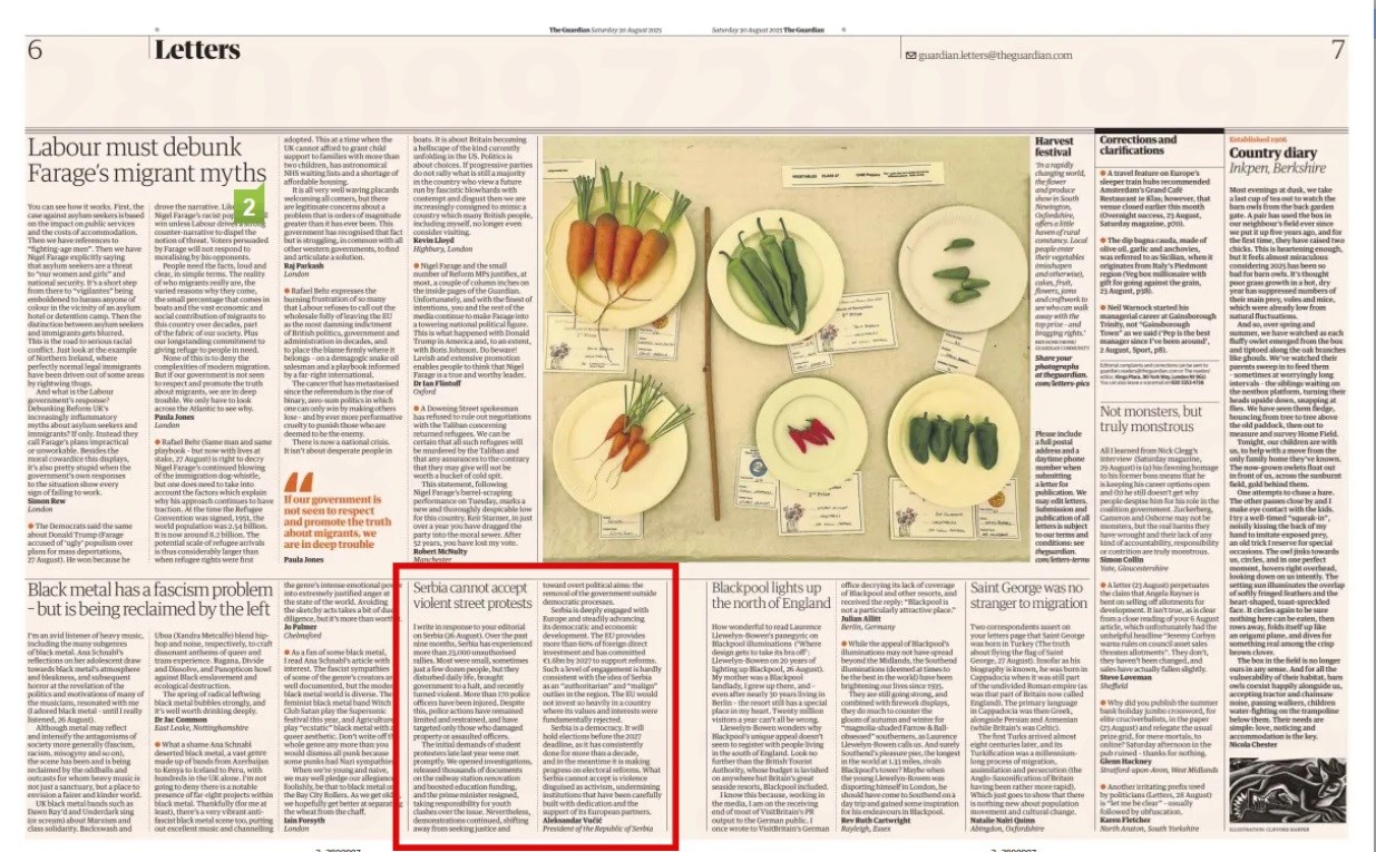 UGLEDNI BRITANSKI LIST PONIZIO VUČIĆA: Njegov odgovor objavili u ...