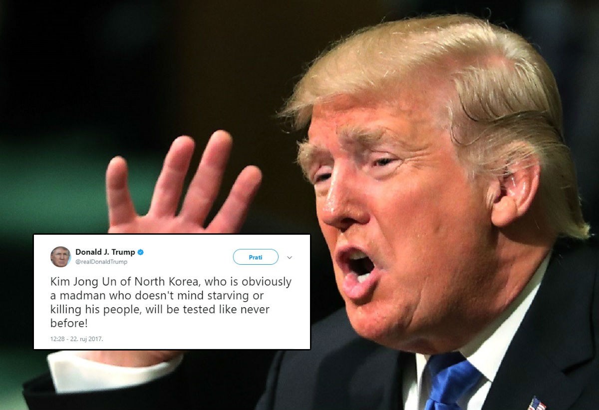 Trump odgovorio Kimu: "Ti si luđak, čeka te test s kakvim se nikad nisi ...