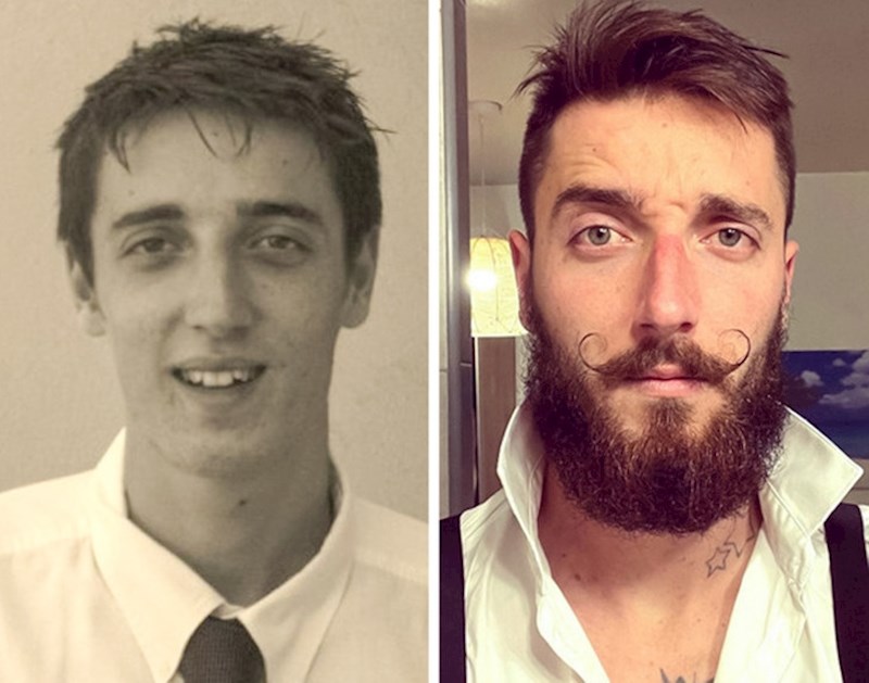 Ovih 13 fotki dokazuje koliko brada utječe na izgled muškaraca. Neke ...