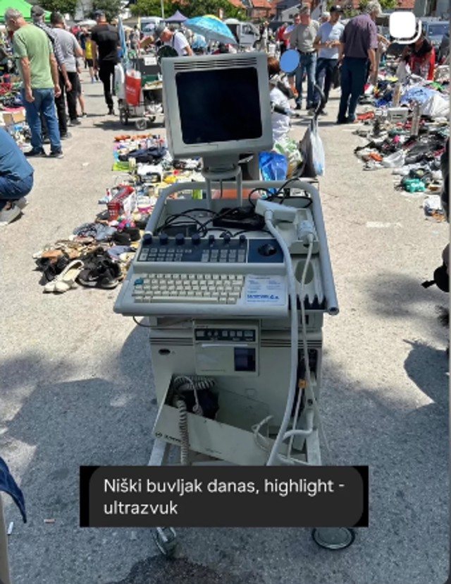 Na buvljaku u Nišu snimljen je nesvakidašnji prizor, fotka se proširila ...