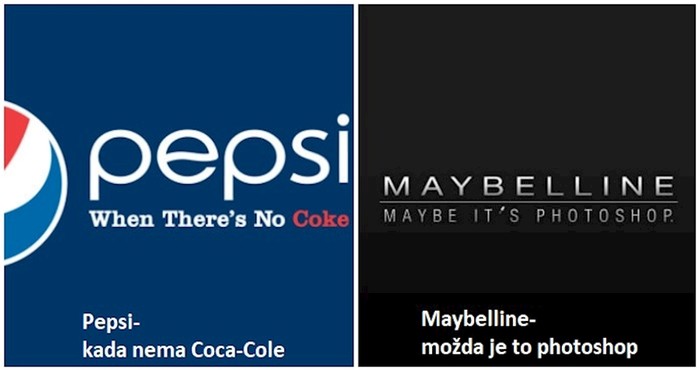 Kako bi zvučali slogani popularnih proizvoda da su totalno iskreni ...